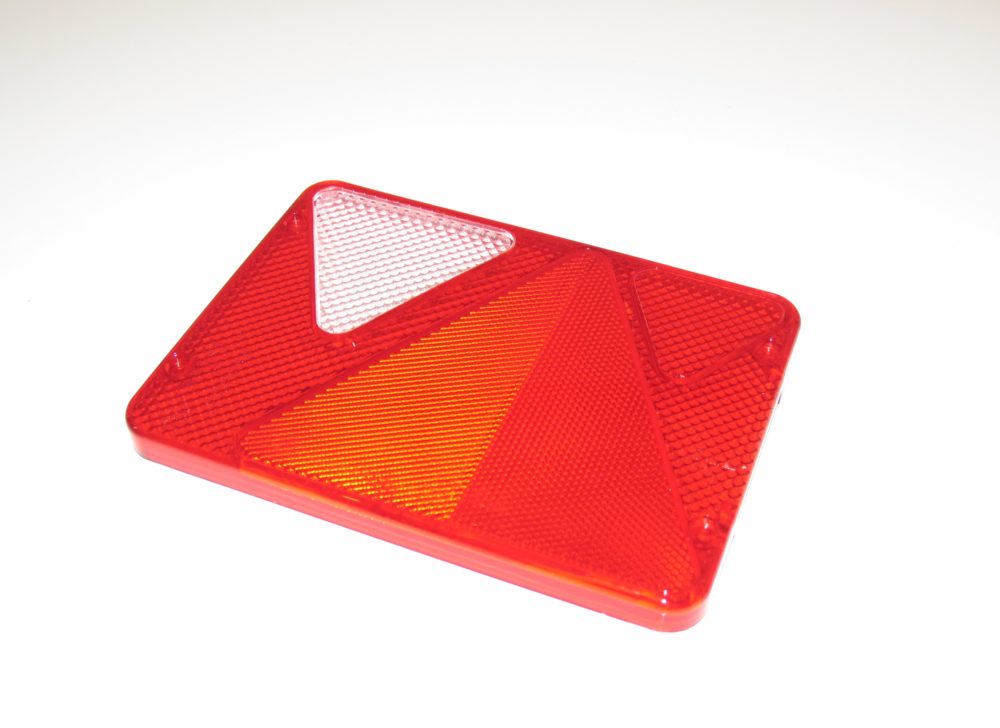 AJBA RL80 LEFT HAND LIGHT LENS - Slipstream Trailer Parts