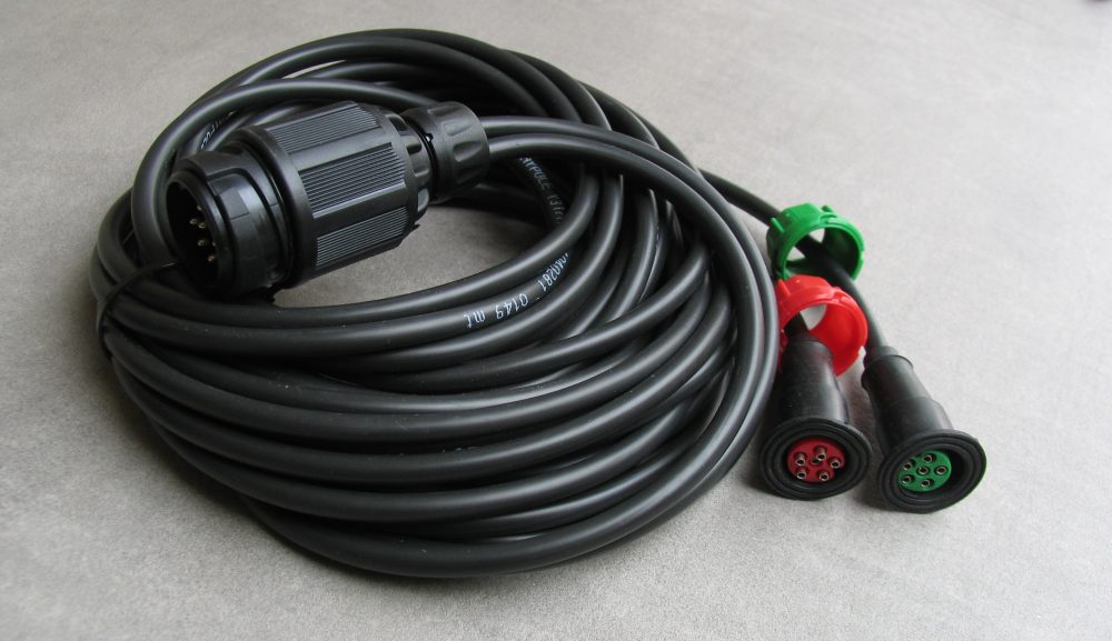 RADEX MAIN 6M LIGHTING HARNESS WITH 6 PIN PLUGS FOR RADEX 6800 LIGHTS ...